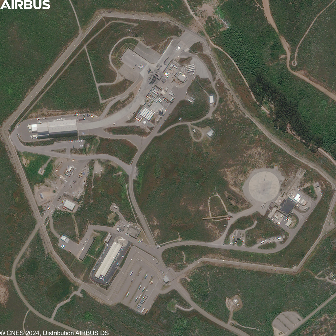 Space Launch Complex 4 - Apr 21, 2024 | SpaceFromSpace