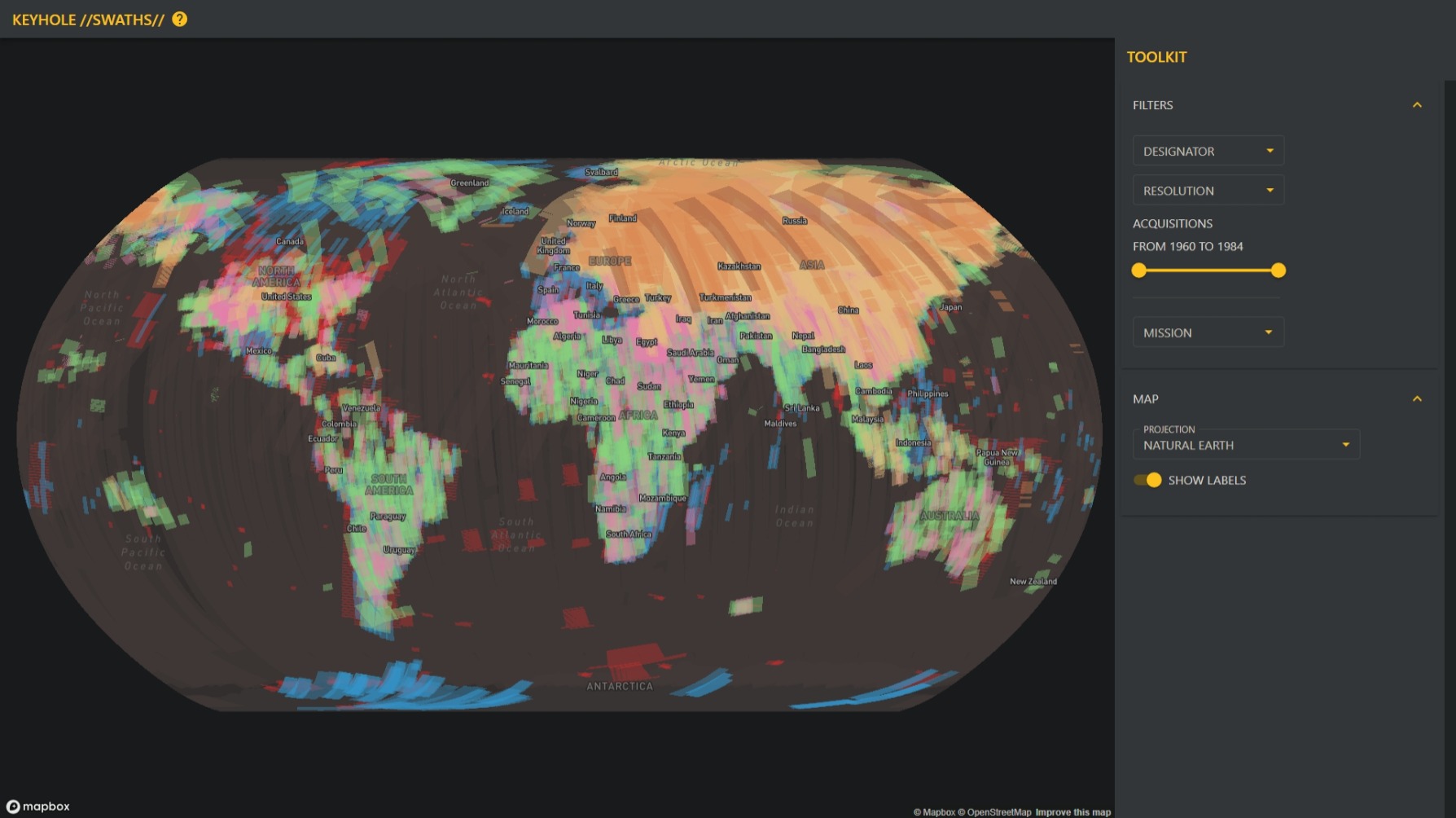 How to download declassified spy satellite images
