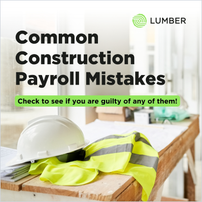 Construction Time Tracking & Payroll Software - Lumber