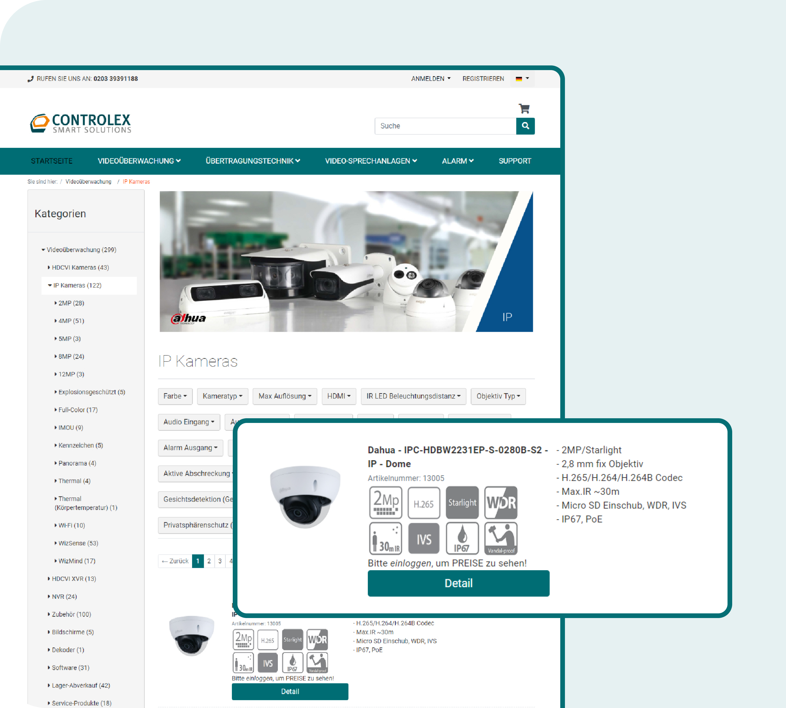 Distribution & Support / Controlex Lösungen