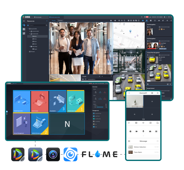 Video Management Systeme (VMS) / Controlex Lösungen