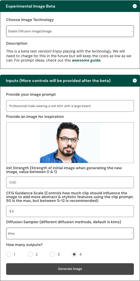 Create Unique Stock Images with Image AI in Seconds!