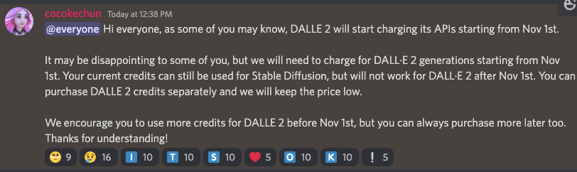 OpenAI's DALL-E 2 API Pricing Revealed