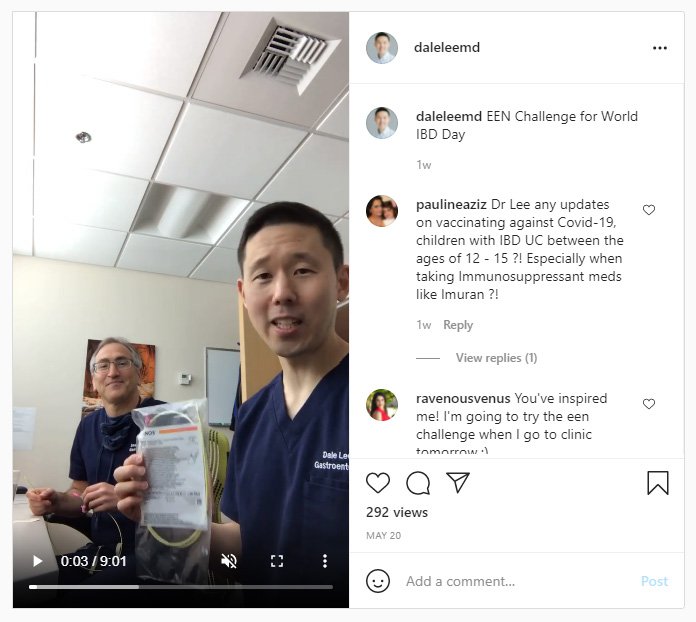 The EEN Challenge: A World IBD Day Tradition 4 Years Running - News ...