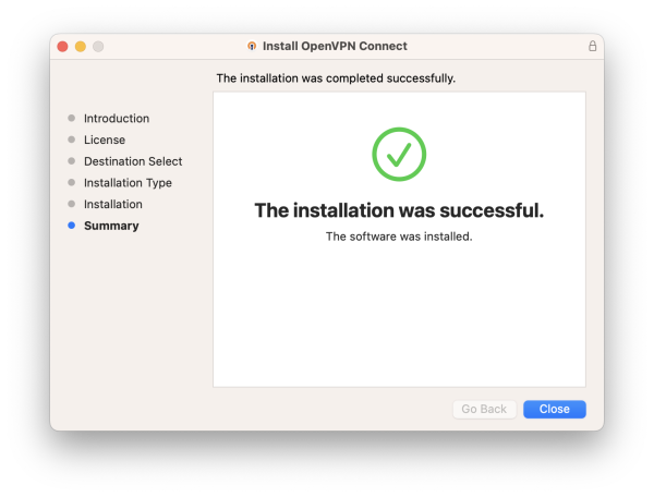 Vector Link - macOS OpenVPN Manual Setup Guide