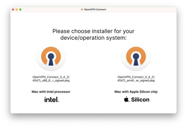 Vector Link - macOS OpenVPN Manual Setup Guide