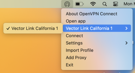 Vector Link - macOS OpenVPN Manual Setup Guide