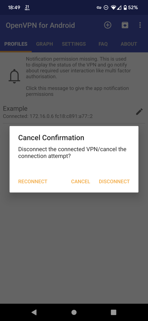 Vector Link - Android OpenVPN Manual Setup Guide