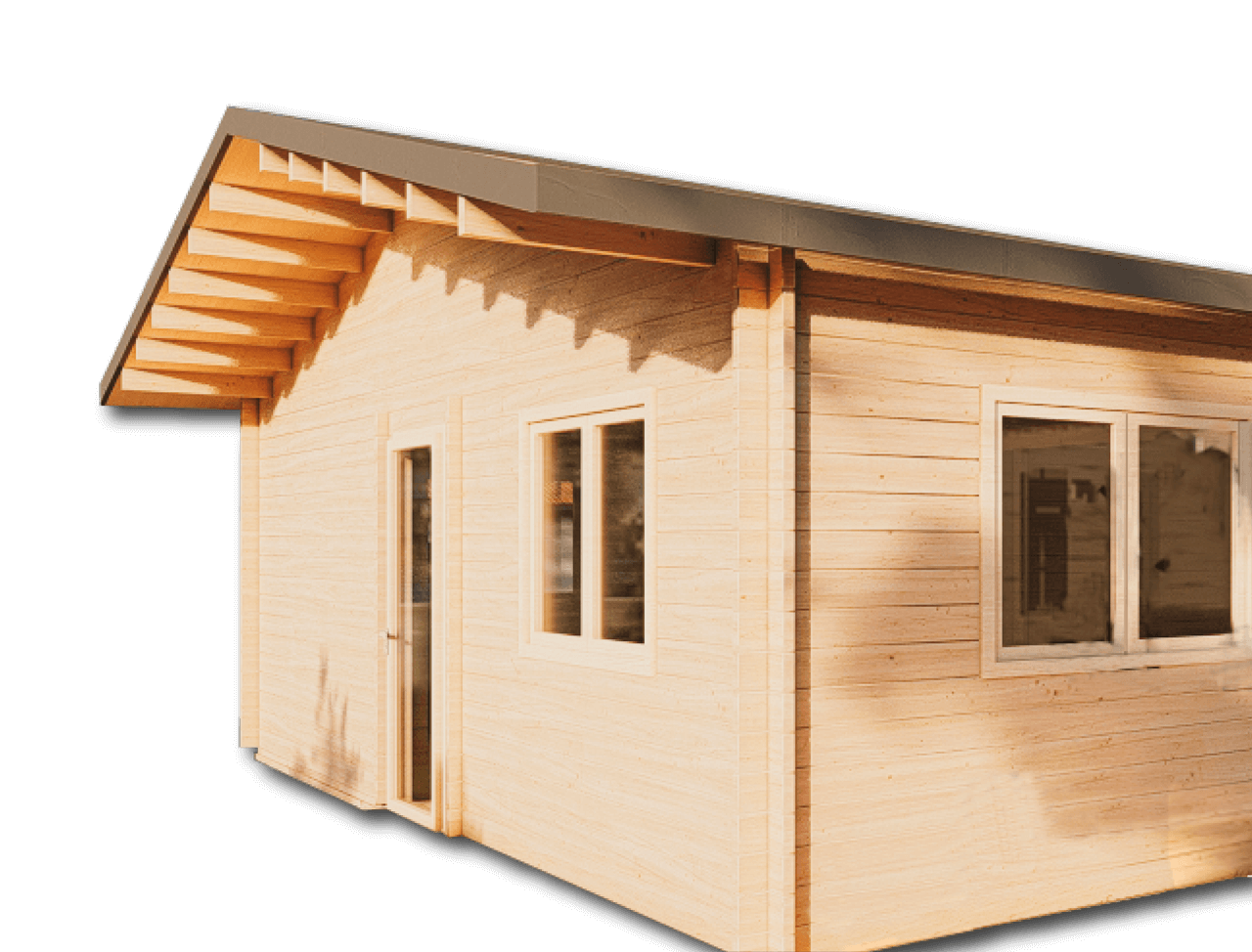 Casa Modular T2 ABC447P - A Boa Casa - Construção de imóveis em madeira