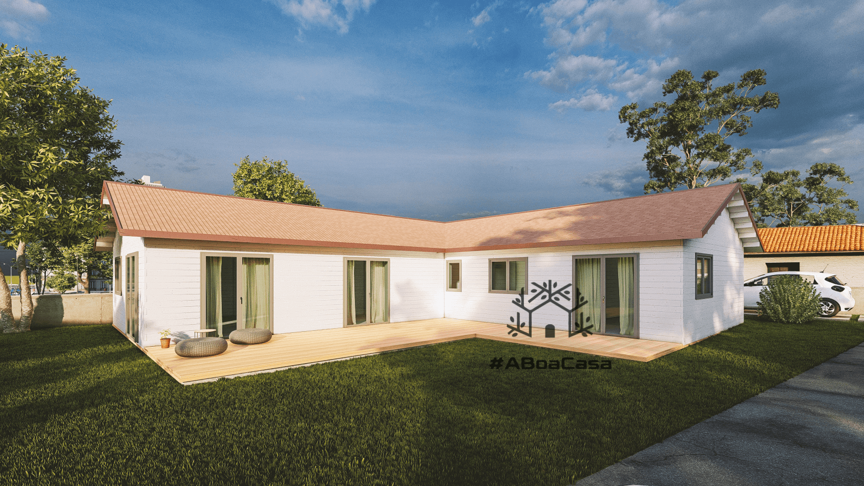 Casa Modular T3 ABC390 - A Boa Casa - Construção de imóveis em madeira