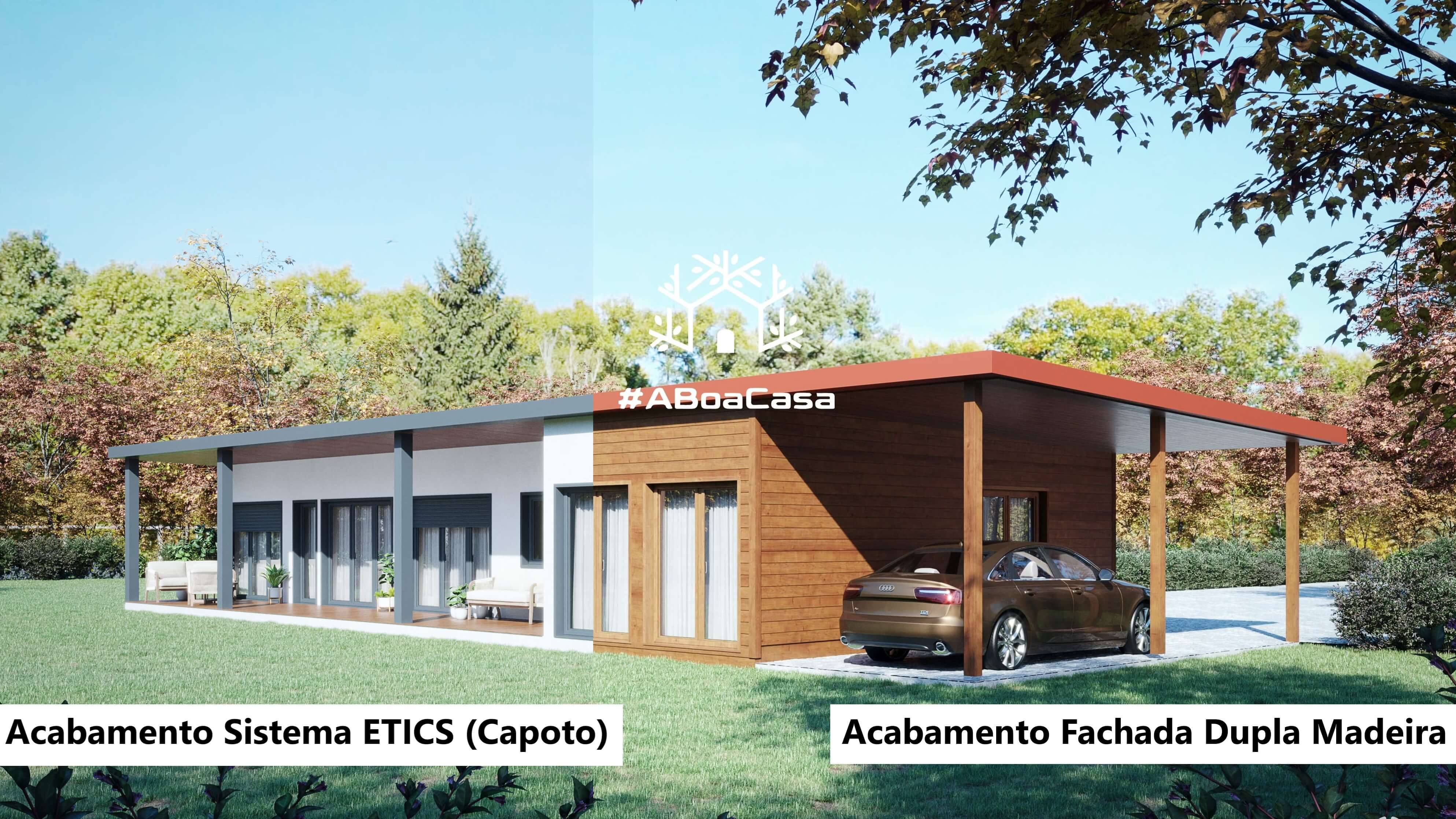 Casa Modular T3 ABC1531 - A Boa Casa - Construção de imóveis em madeira