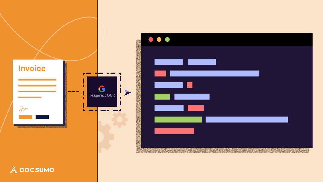 How to extract data using Tesseract OCR?