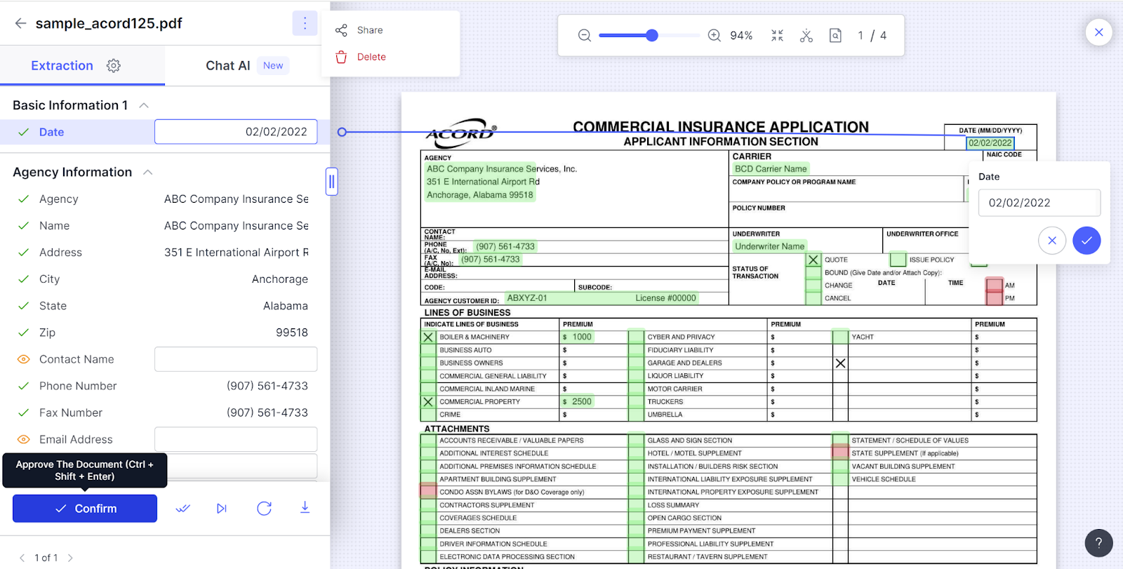 Master Acord 101 Data Extraction: Essential Guide for Professionals