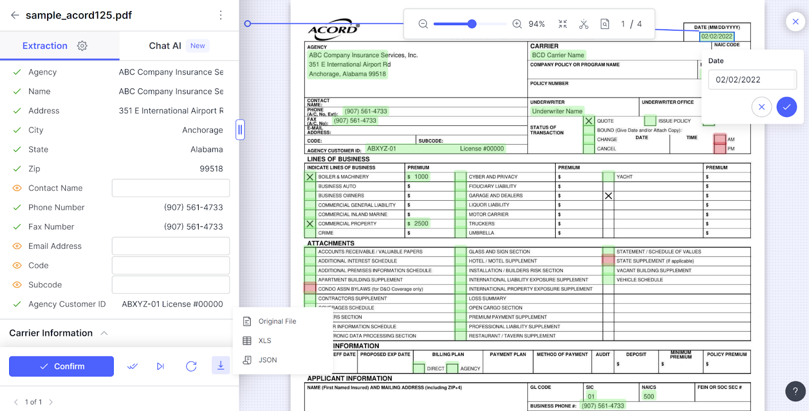 Master Acord 101 Data Extraction: Essential Guide for Professionals