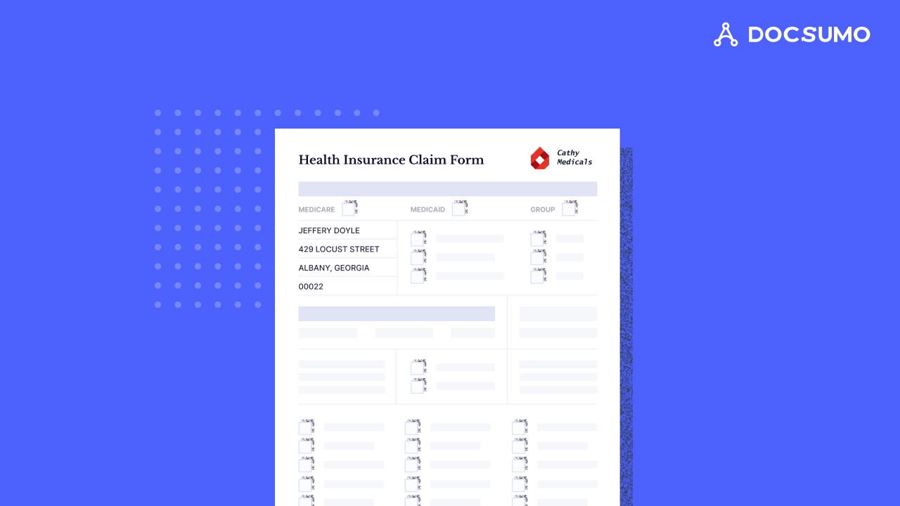 Mastering Data Extraction from Health Insurance Claim Forms: A ...