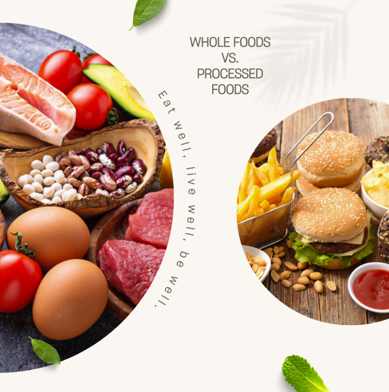 Junction Fitness | The Power of Whole Foods Over Processed Ones