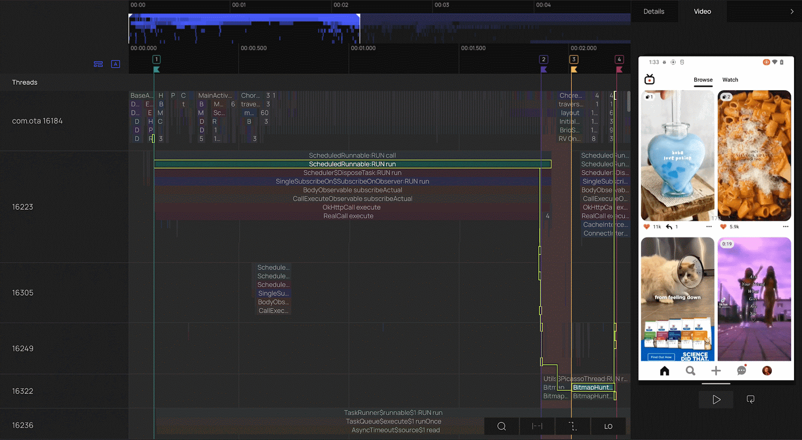 How to identify and reduce Android content loading delays