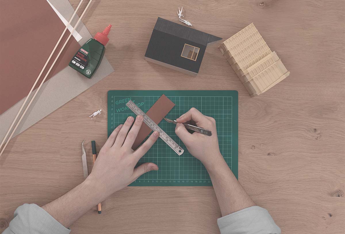 Green Mat Workshop – Architecture courses for drawings, models, and visuals