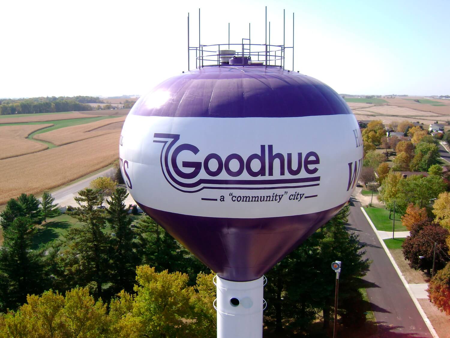 Goodhue Water Tower Case Study | ISG Inc