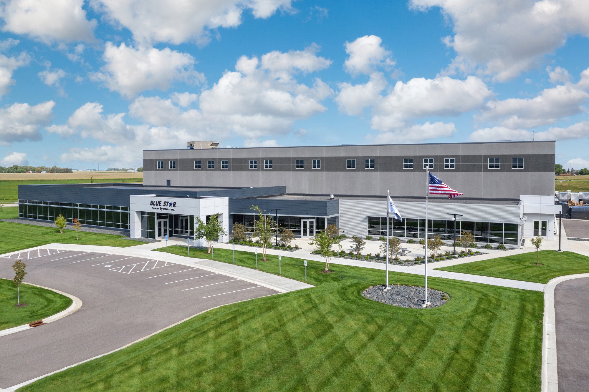 Blue Star Power Systems Headquarters Case Study | ISG Inc