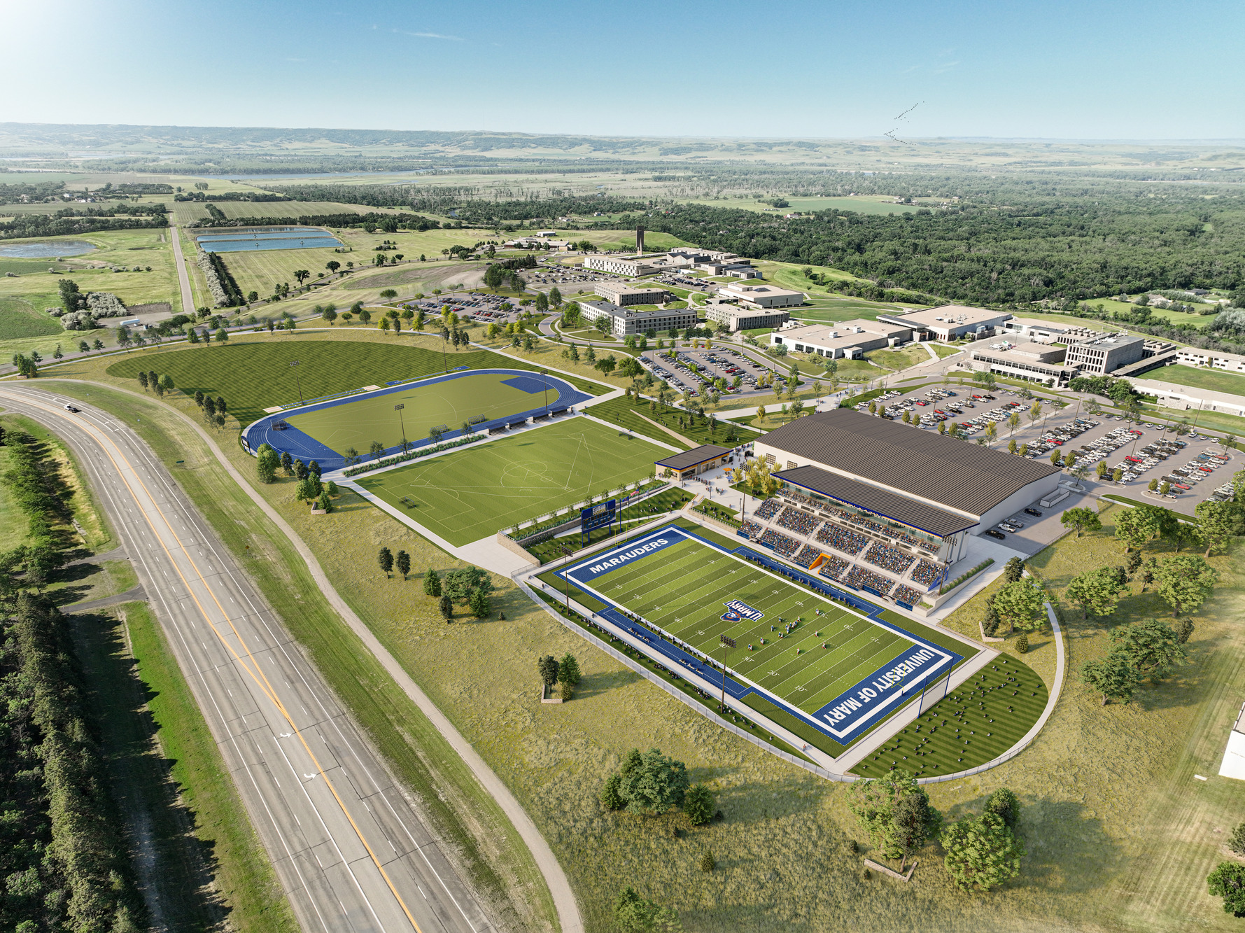 University of Mary Athletic Complex Case Study | ISG Inc
