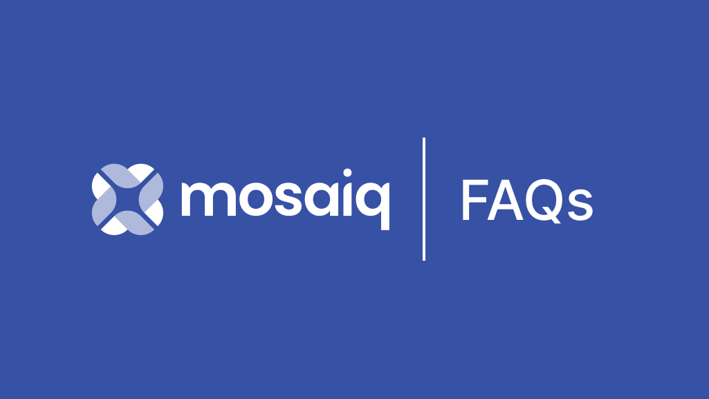 Mosaiq FAQ | Why does Mosaiq use standardised data formats?