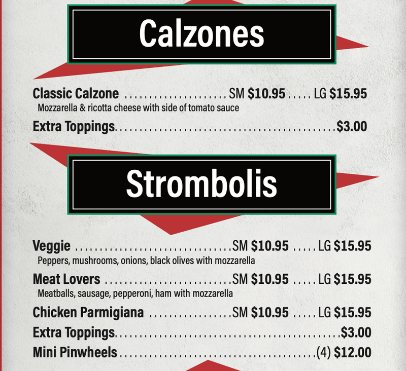 Explore Mama's Pizzeria Menu - Authentic Italian Cuisine in Port Saint ...