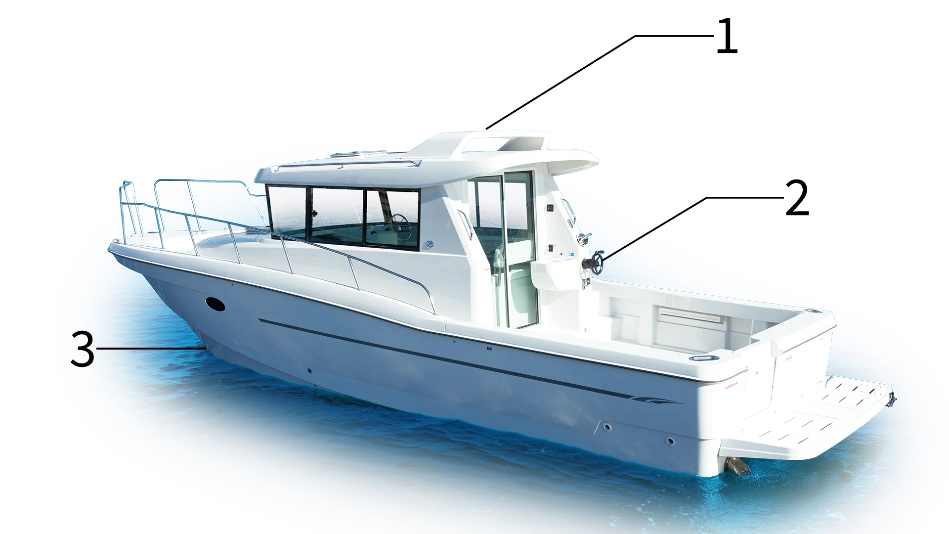 大舟企業 | Yanmar Marine | VX30B | 外裝設備