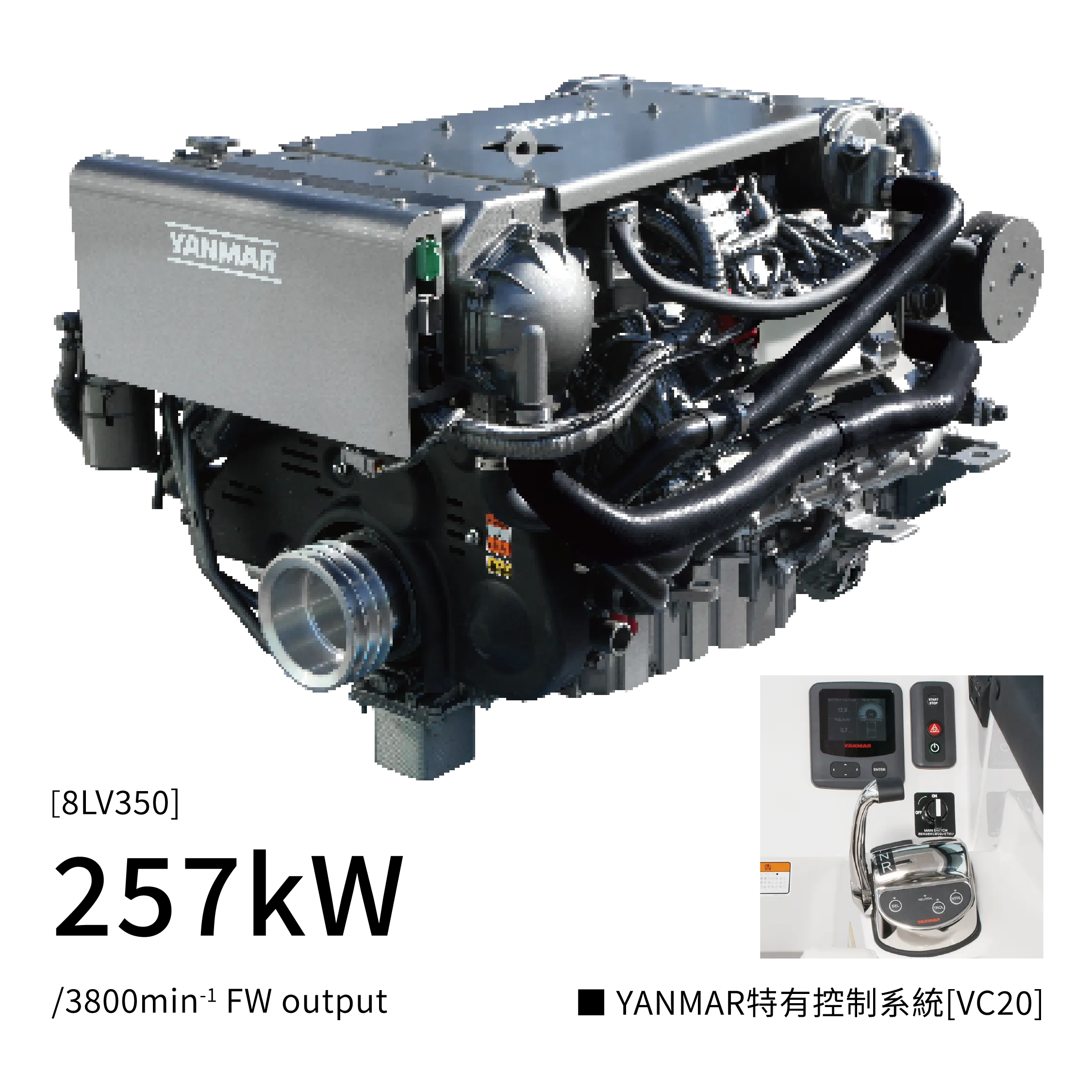 大舟企業 | Yanmar Marine | VX30B | 產品概念