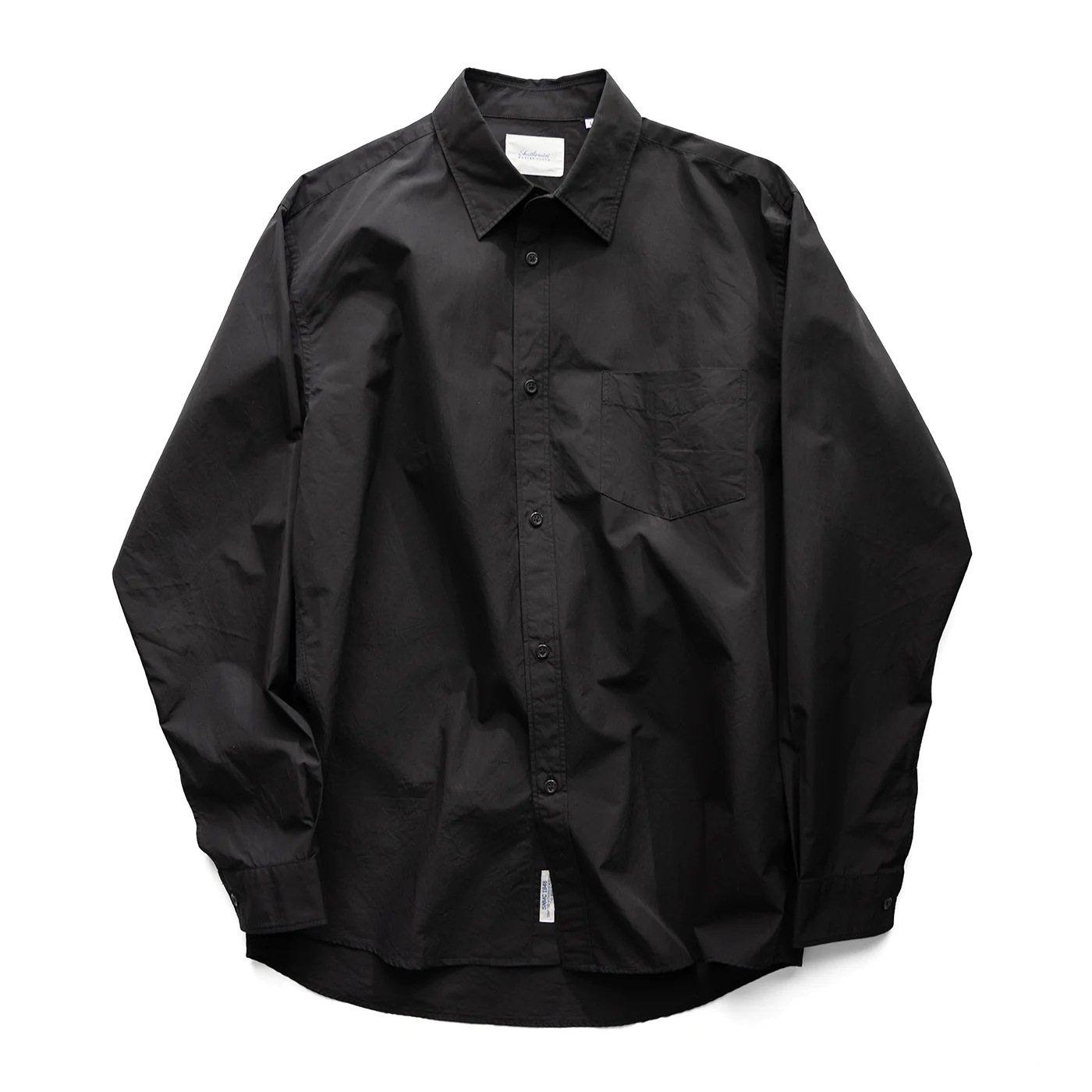 Shuttle Notes Ultra-Dense Poplin Regular Collar Shirt