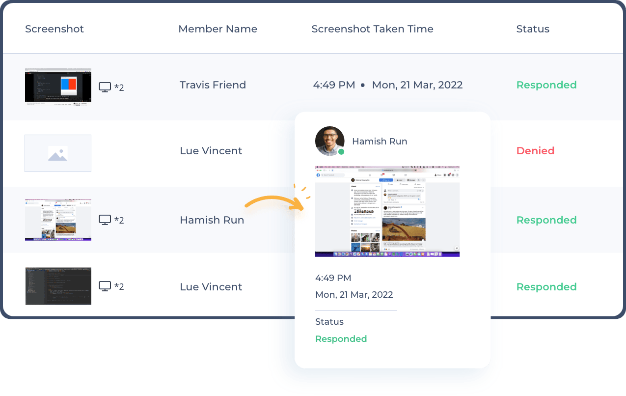 Time Tracker with Screenshots