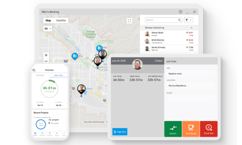 Employee GPS Tracking App