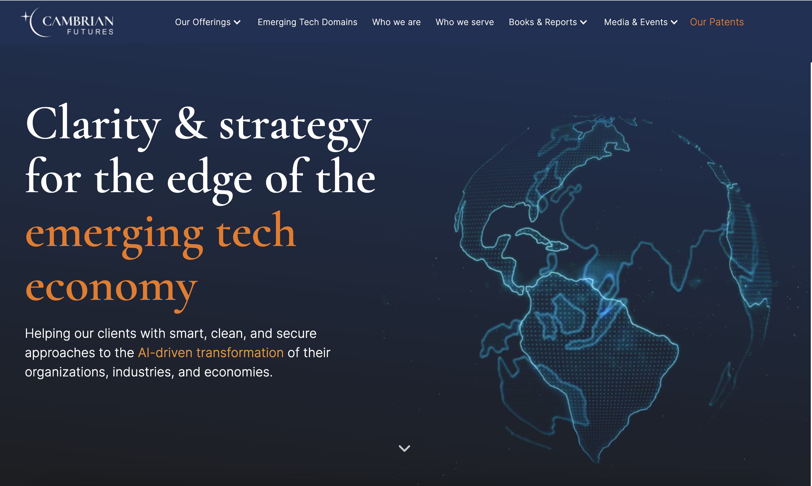 Cambrian Futures | Strategy for the Human