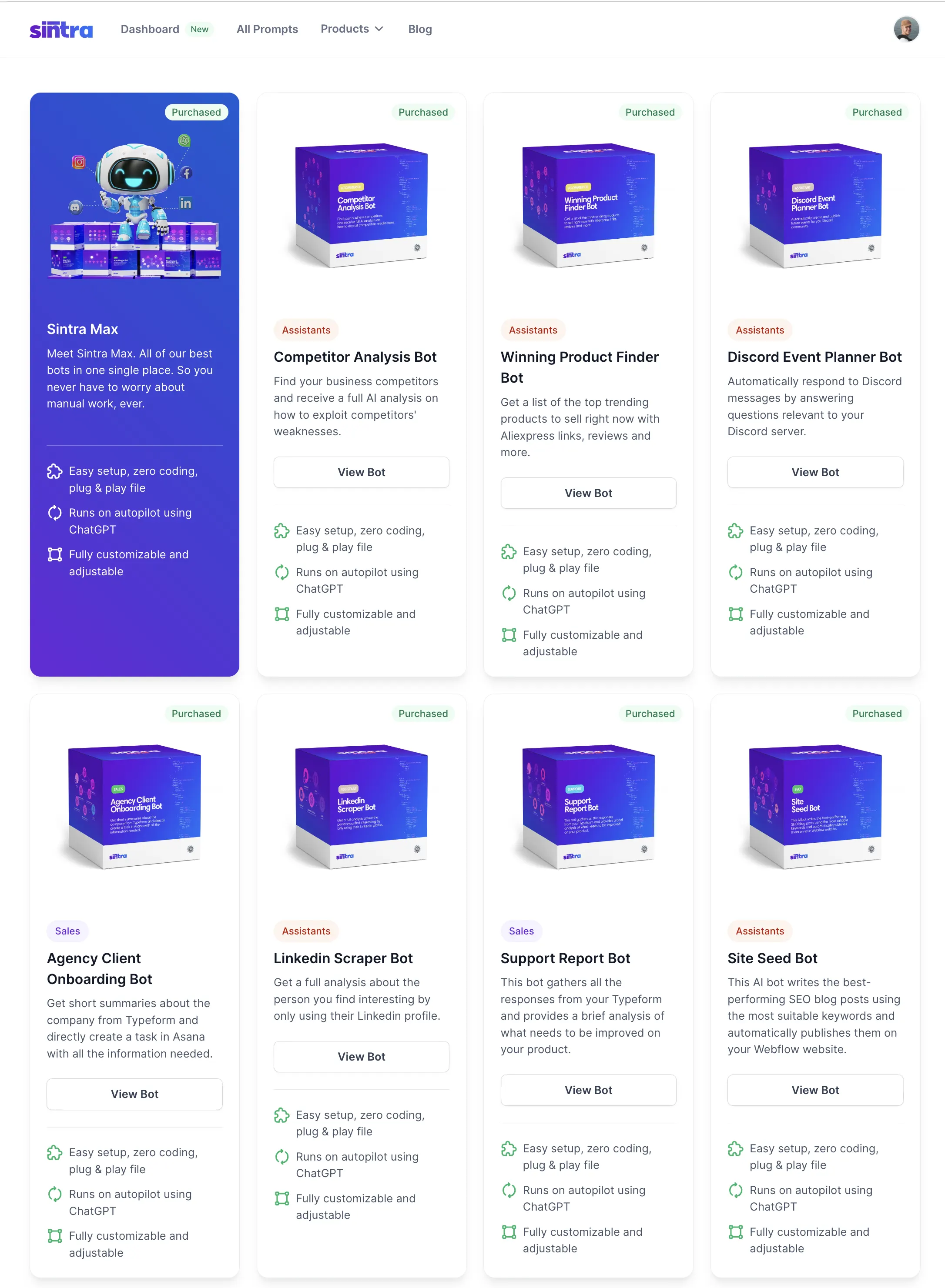 Sintra AI: Details, Pricing, & Features