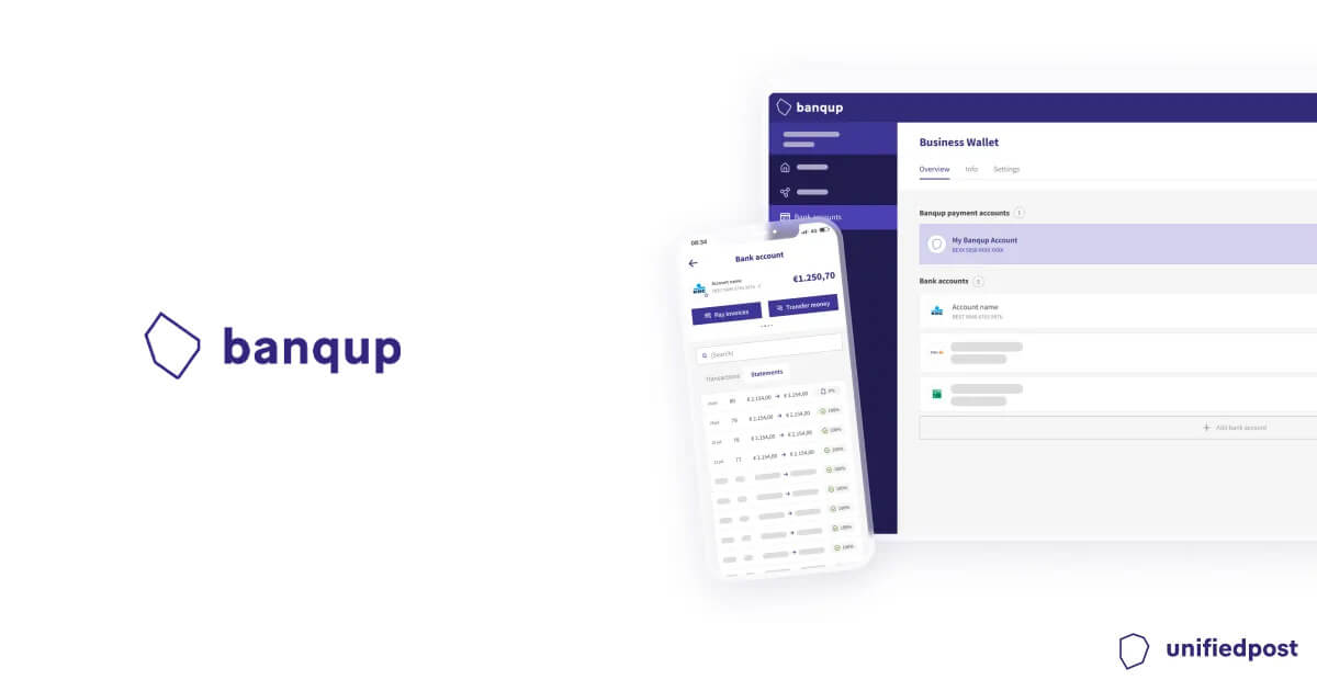 Banqup | Producten | Unifiedpost Nederland