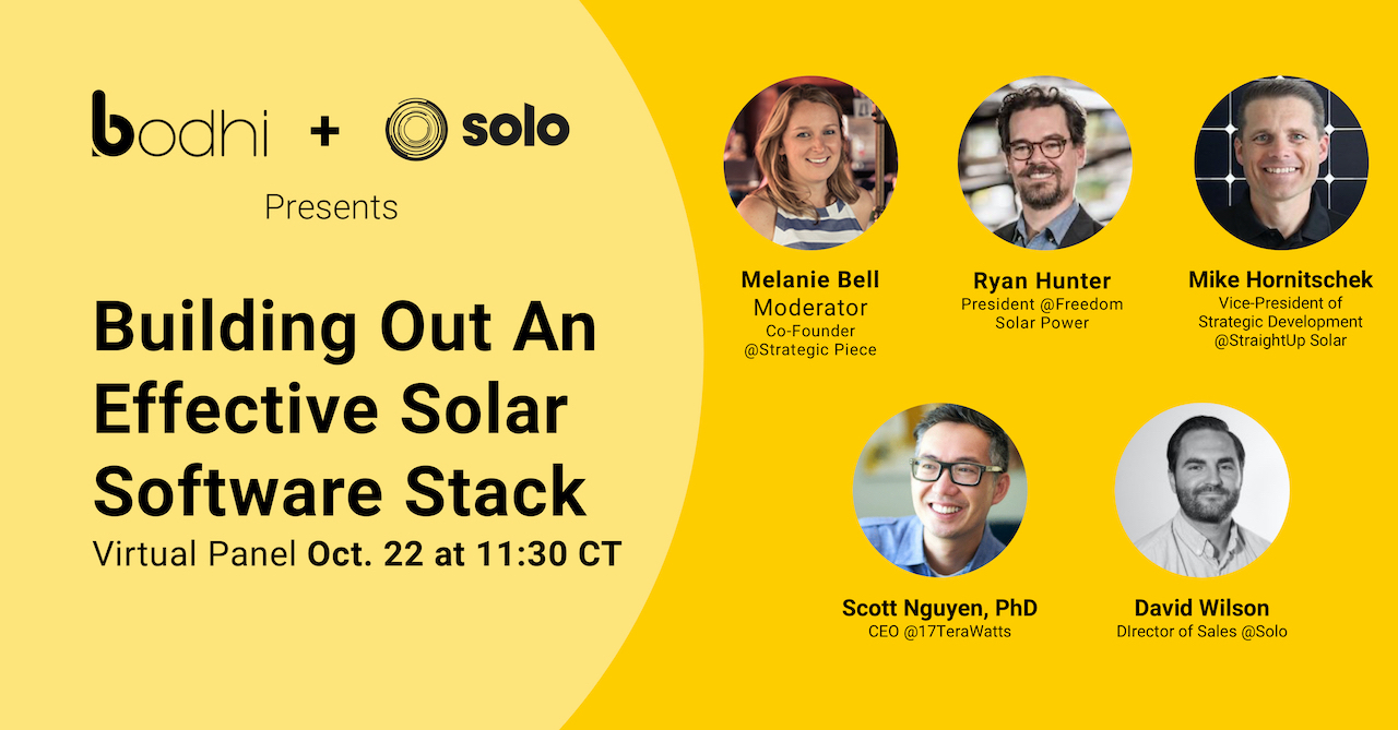 Highlights from SPI 2020 panel: Building out an effective solar ...