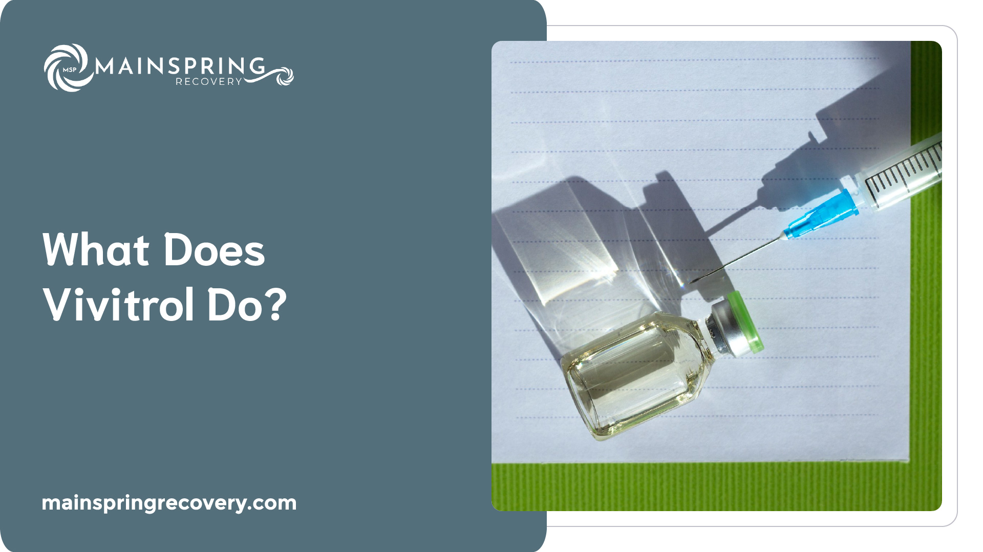 What Does Vivitrol Do?