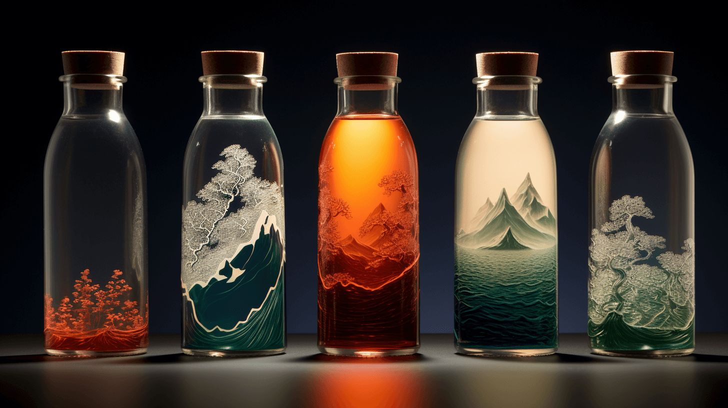 How to Effectively Showcase Your Product with Unique Glass Bottle Designs