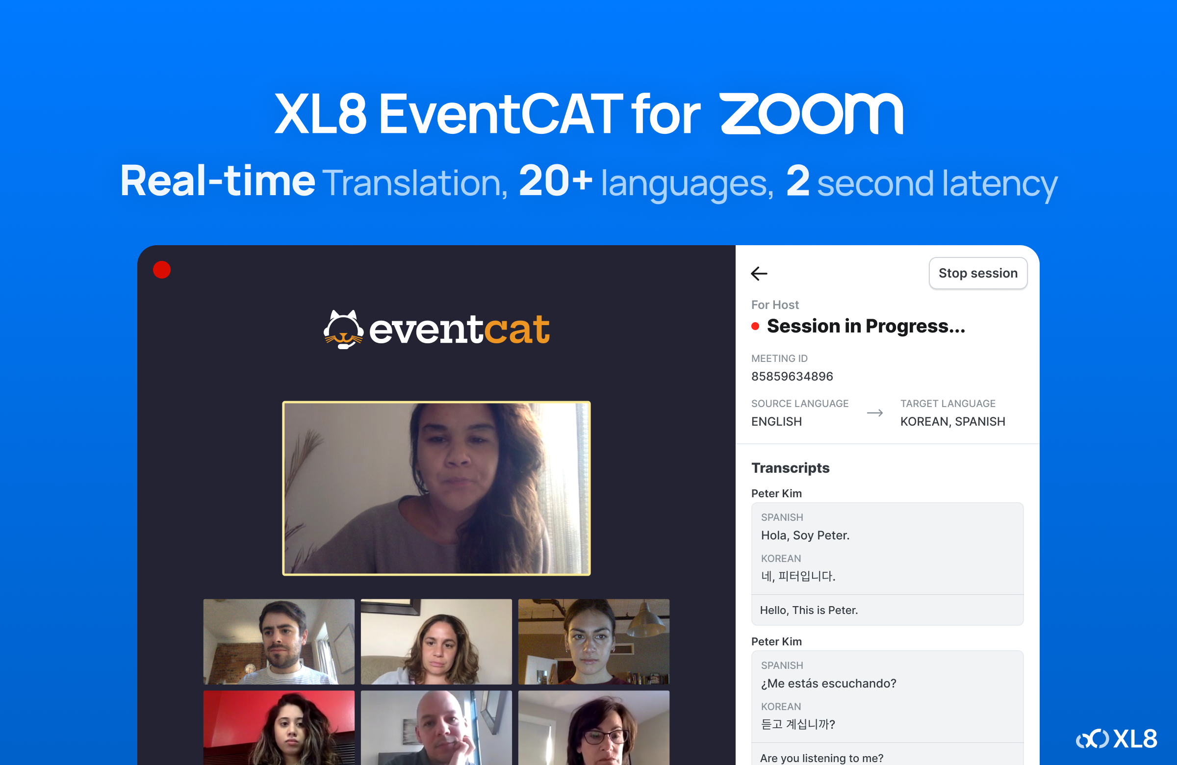 XL8 Unveils Real-time AI-based Interpretation App for Zoom Meetings XL8 Unveils Real-time AI-based Interpretation App for Zoom Meetings