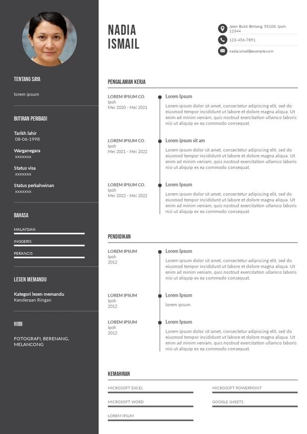 Tips Mudah Untuk Menulis Pereka Bentuk CV