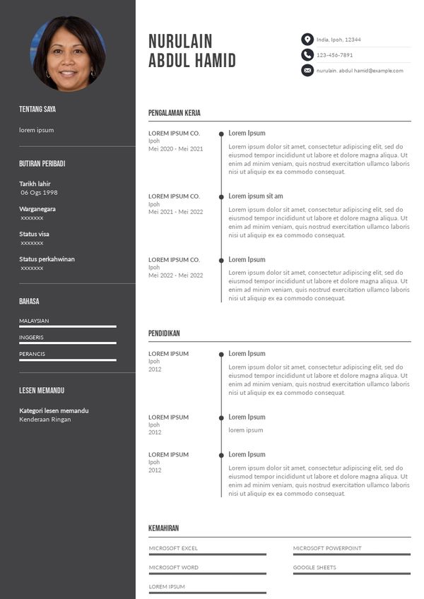 Panduan Lengkap Menulis CV Menggunakan Templat dalam Bahasa Arab