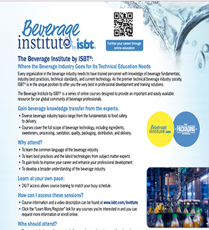 The Beverage Institute by ISBT | Contract Packaging Association - CPA