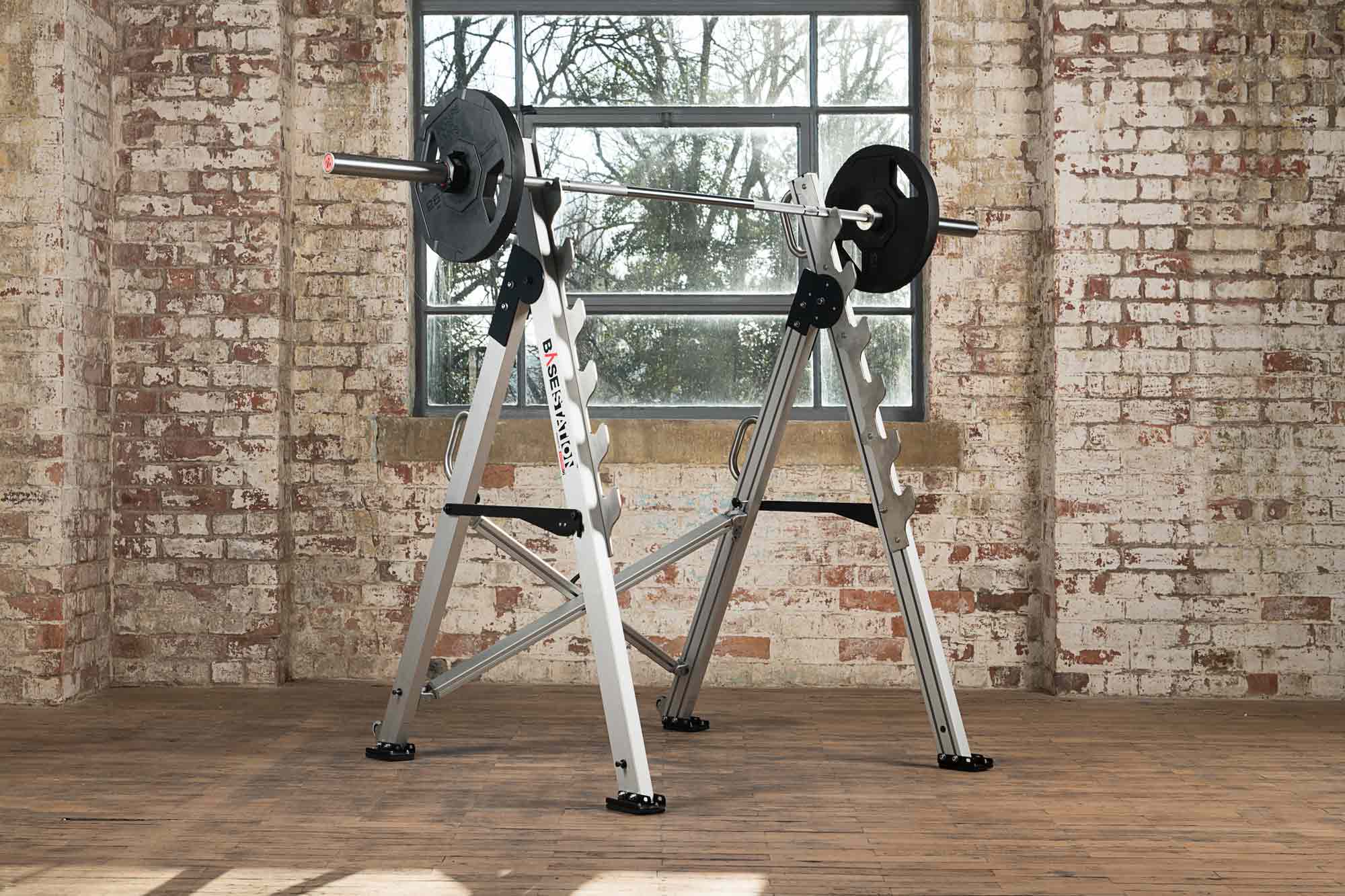 Escape Fitness: Heavy duty, height adjustable portable squat rack ...