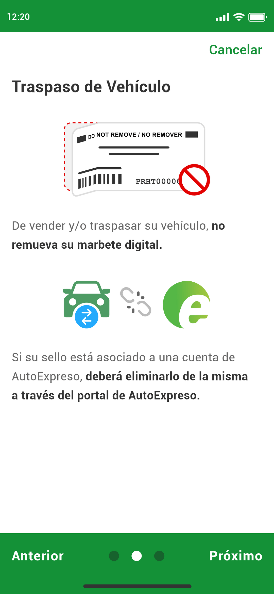 Alternativas de Registro