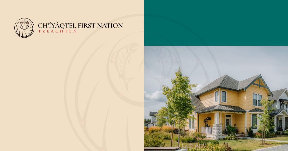Development & Application Process - Ch’íyáqtel First Nation