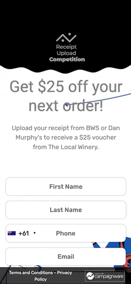 Receipt Upload Campaign Platform | Campaignware