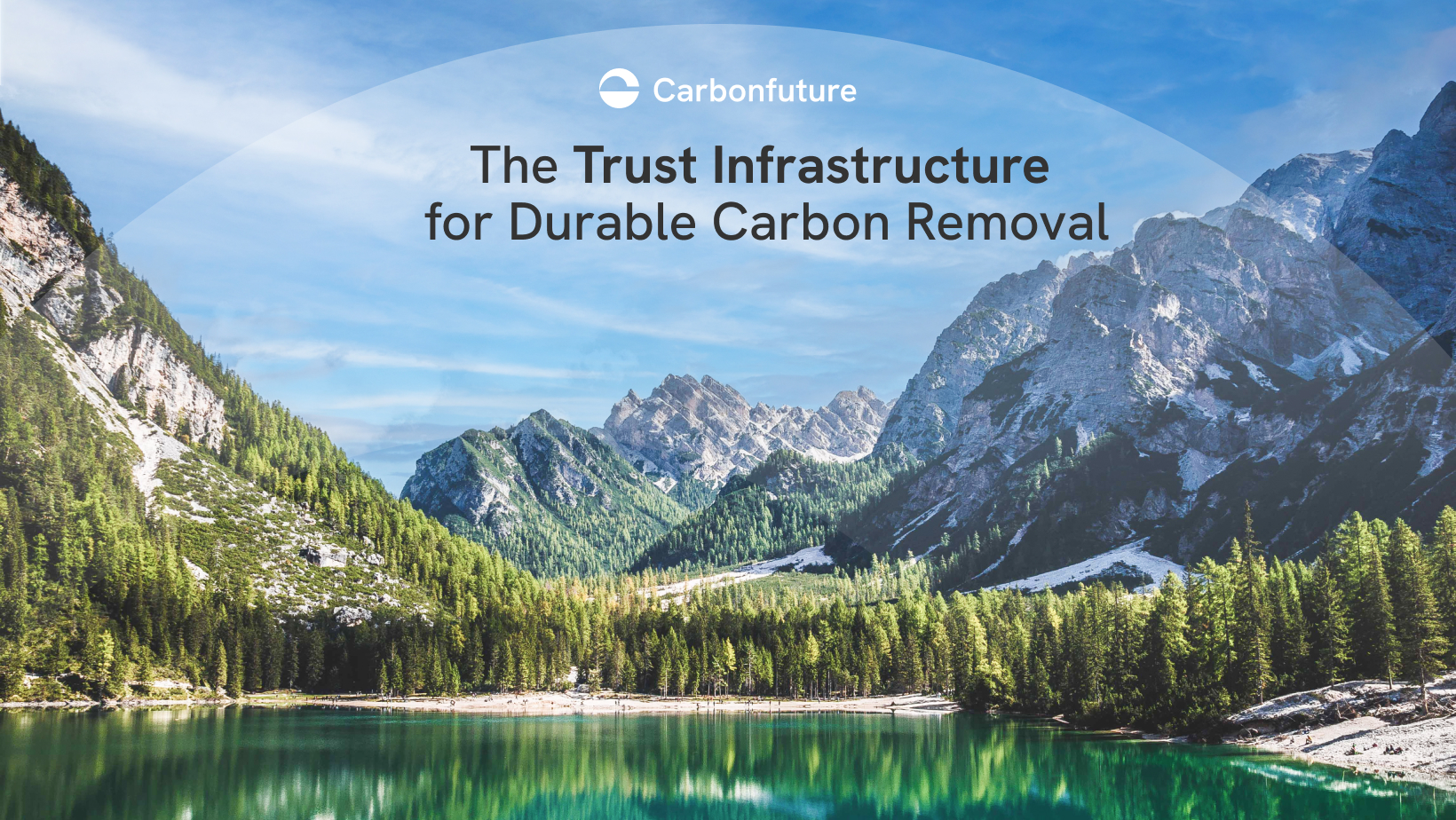 Trust Infrastructure for Durable Carbon Removal: Scaling the Industry ...