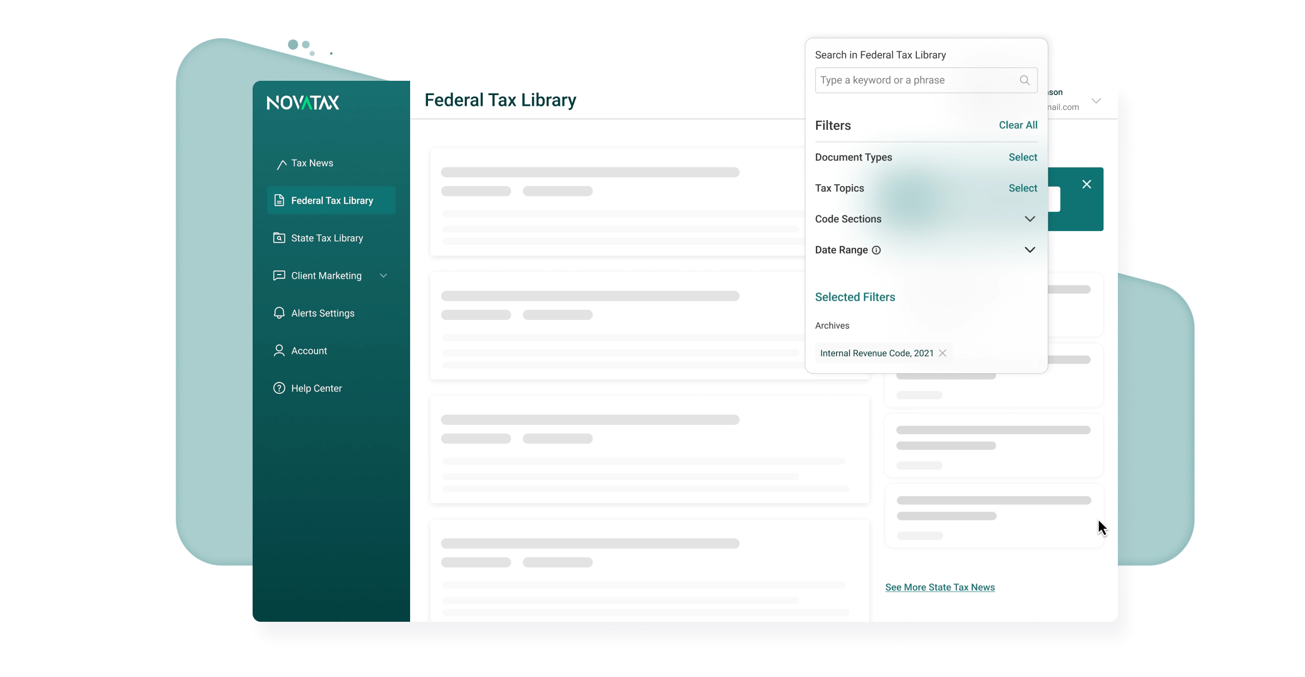 NovaTax Makes Tax News and Research Simple