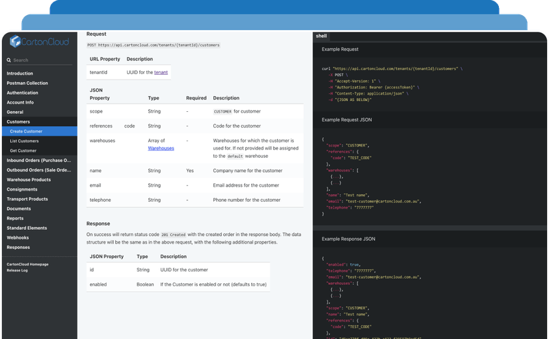 Software Integrations - CartonCloud