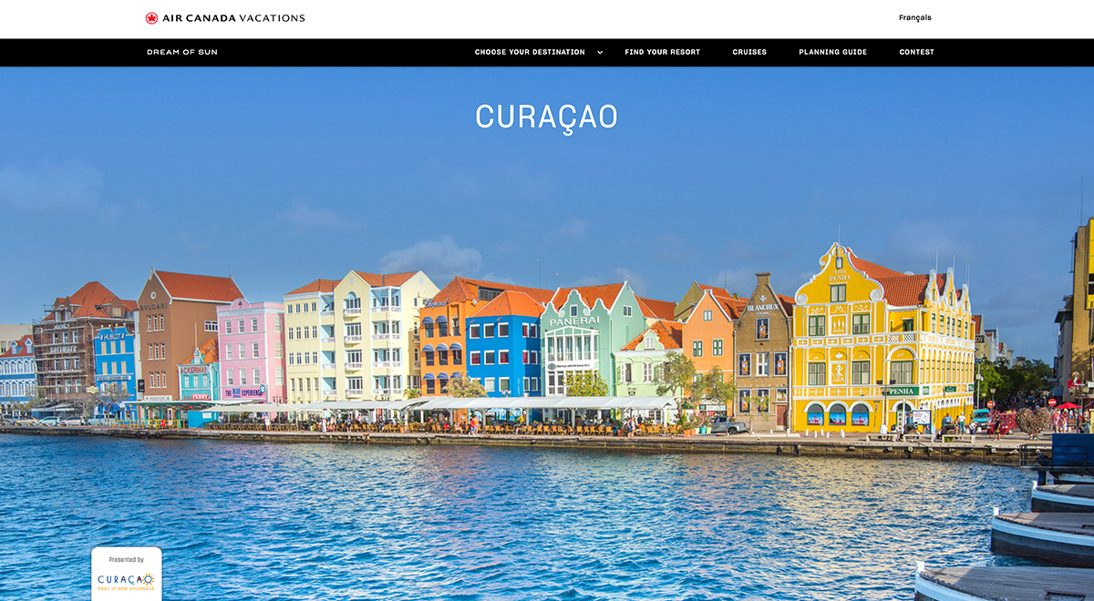 Curaçao | Dream of Sun | Air Canada Vacations